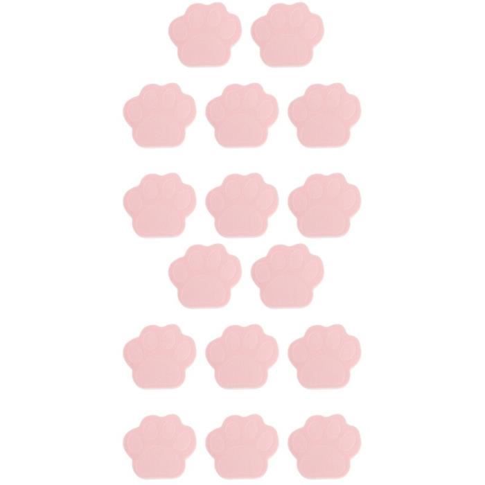 16 PCS Cat Paw Air Cushion Puffs Fondation Sponges Poudre Puffes Makeup ...