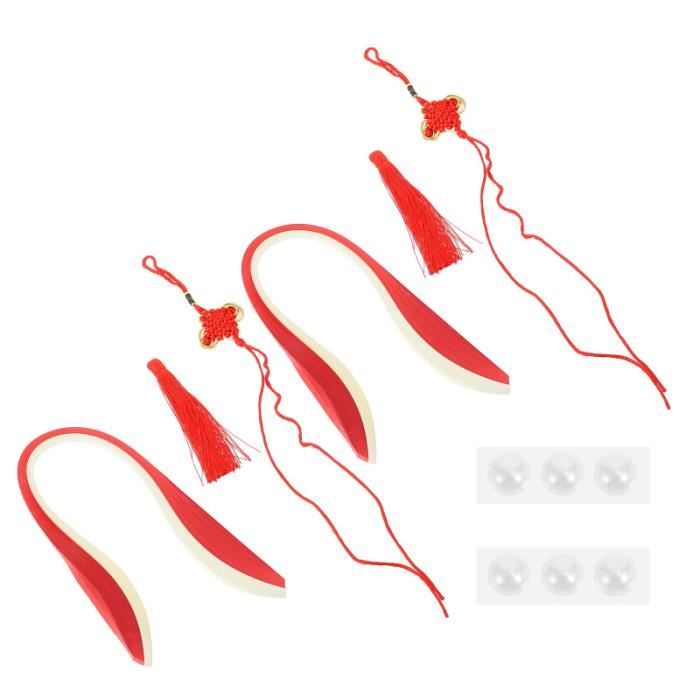 2 Ensemble Kit à outils de nœud chinois à la main à la main Kit à ...