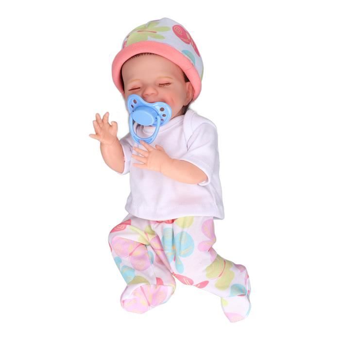 KIMISS Poupée bébé en silicone Poupée bébé réaliste 12 pouces poupée ...
