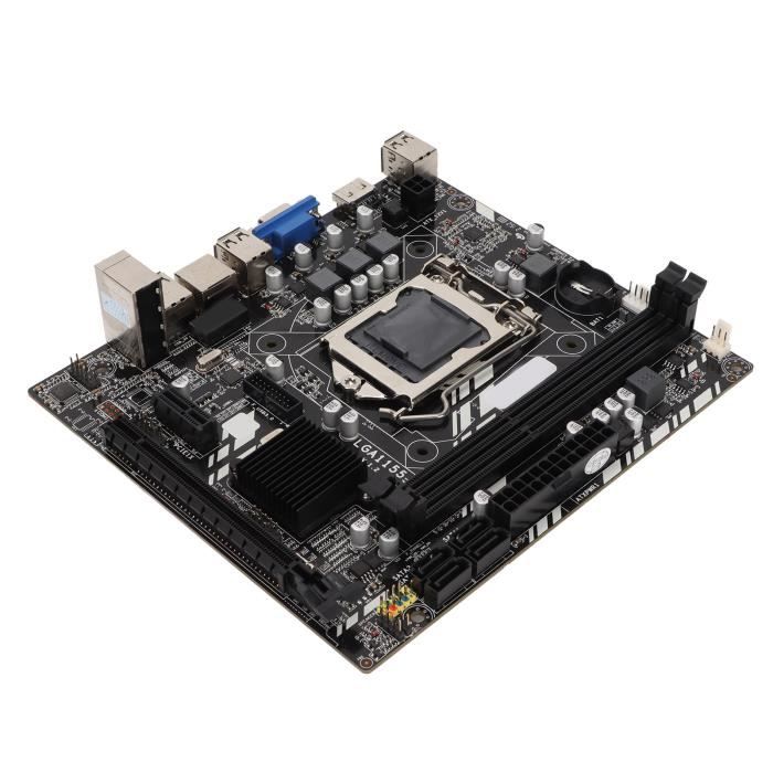 Carte mère DDR3 LEX - QQMORA - Socket LGA1155 - Carte réseau 100M ...