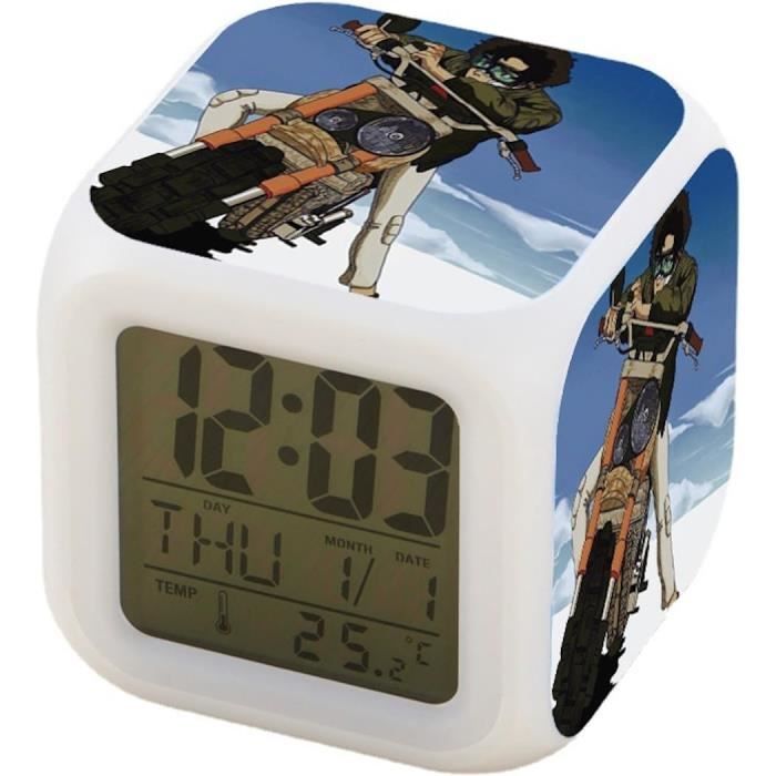 Luernas Alo-Boxes Horloge Numérique Carrée À Led Avec Fonction Réveil ...