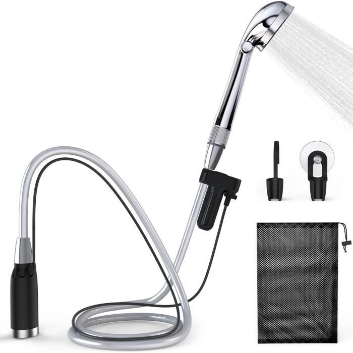 Stouchi Douche de camping avec pompe, kit de douche pour camping ...