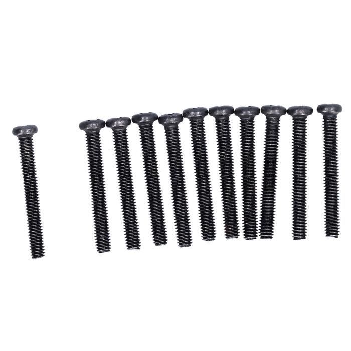 Vis mécanique à tête cylindrique en acier SURENHAP - Lot de 50 - M4x30 ...