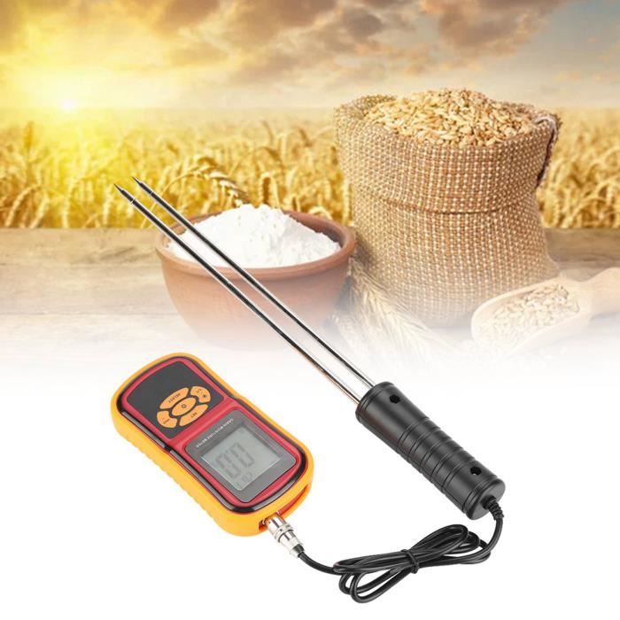 Tbest humidimètre pour céréales GM640 Portable Numérique LCD Grain ...