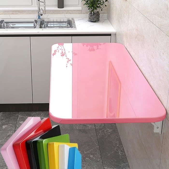 Table Pliante Murale Table Murale Rabattable, Bureau Pliant Mural ...