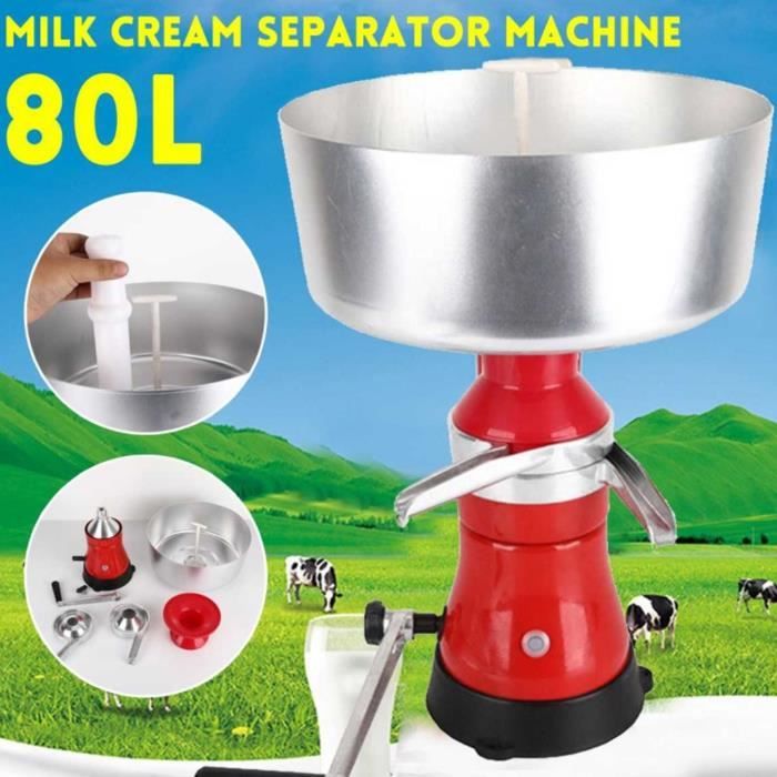 Machine de dégraissage de centrifugeuse de lait Séparateur de lait 80L ...