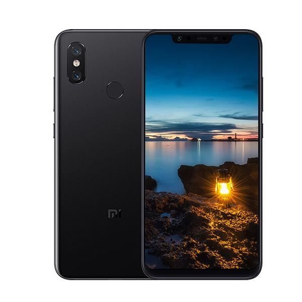 Xiaomi Mi 8 4G 6GB RAM 64GB ROM MIUI9 6.21pouces Snapdragon 845 Octa Coeur Version Globale Noir ...