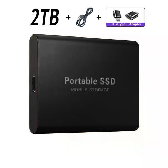 Disque dur externe,Black 2TB--Disque dur externe à semi conducteurs ...