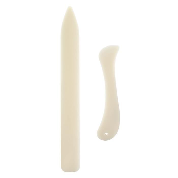 2 Pièces/ensemble Plieur de Papier de Dossier D'os, Outil de ...