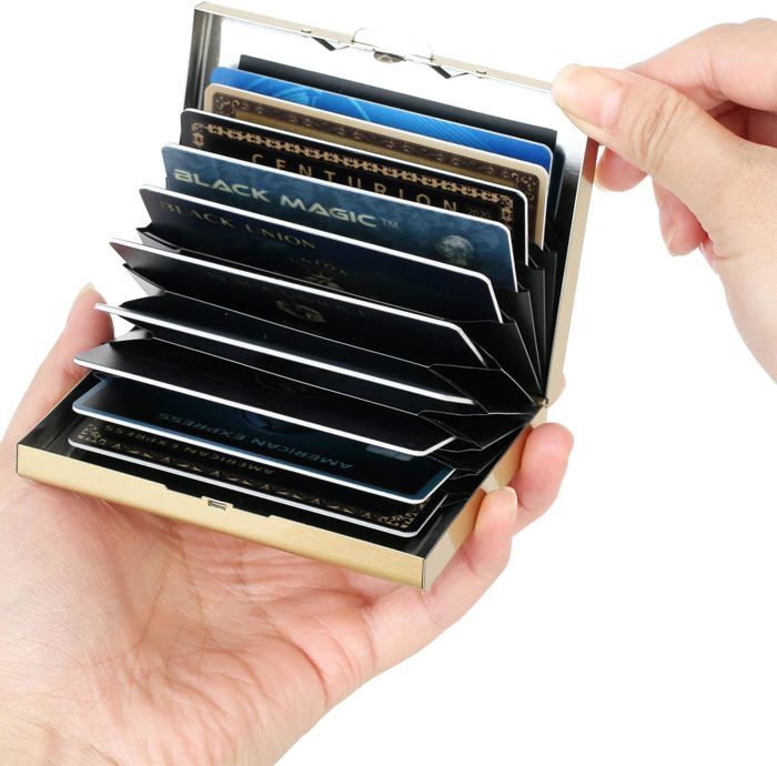 Porte-Carte de Crédit, Portefeuille de Carte de Crédit en Métal en ...