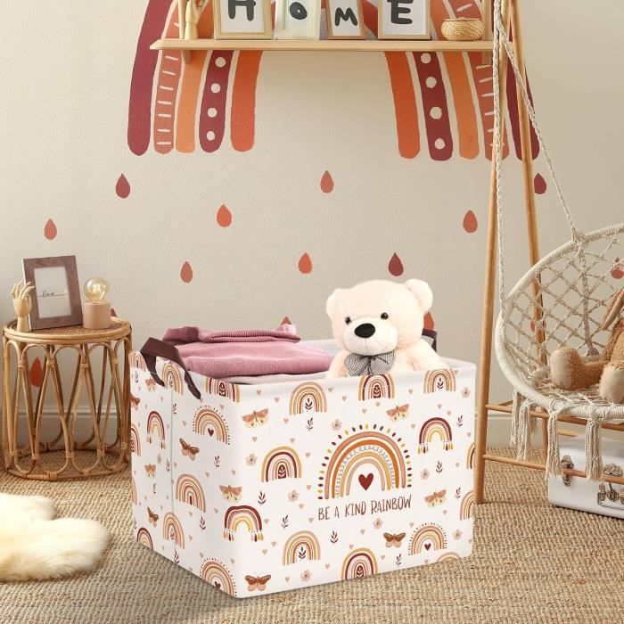 Paniers À Linge Sale Bohême Arc-En-Ciel Pour Fille Femme Boîtes De ...