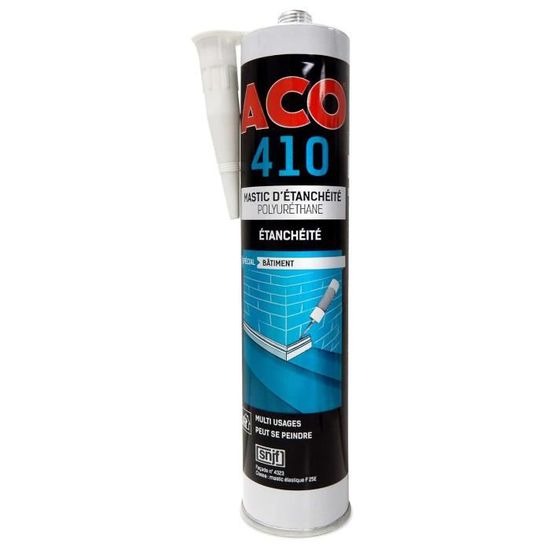 C410-000300A 410 Mastic Polyuréthane Pu, Joints & Fissures, Blanc ...