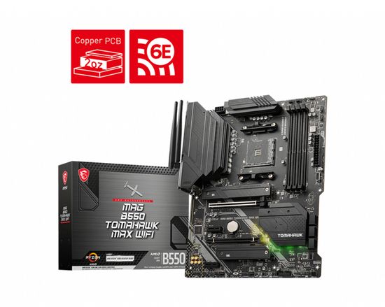 Carte Mère - MSI - MAG B550 TOMAHAWK MAX WIFI (911-7C91-037 ...