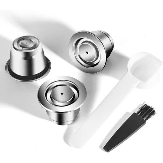 Capsules De Café Réutilisables 3 Dosettes De Café En Acier Inoxydable ...