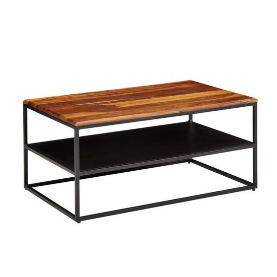 WOHNLING table basse 85x55x40 cm table de salon canapé table espace de ...