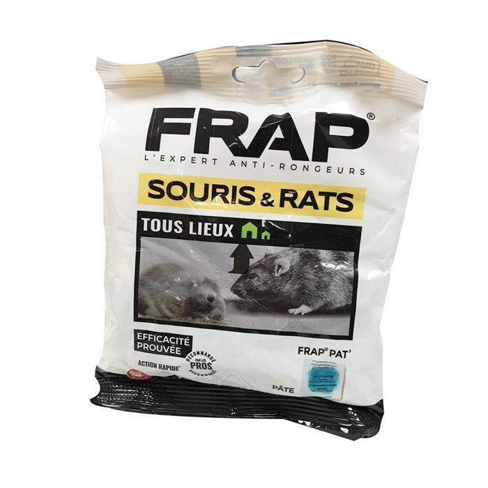 Appât anticoagulant en pâte fraîche pour rats et souris, Frap Pat ...