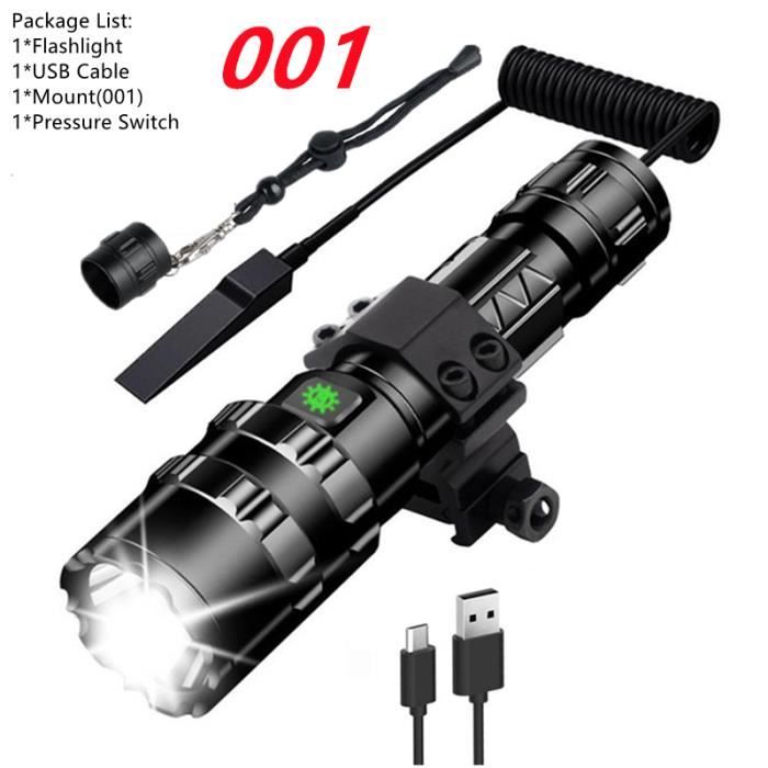 Colis D sans batterie-Torche De Chasse Tactique À Led L2 18650 ...