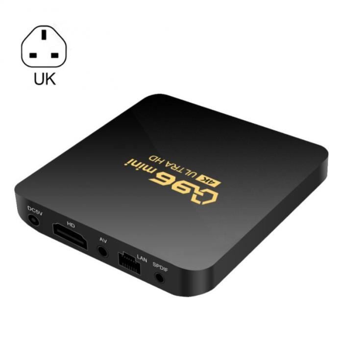 1 Go 8 Go - Boîtier Smart TV Q96 Mini, Android 10.0, S905L Quad Core, 2 ...