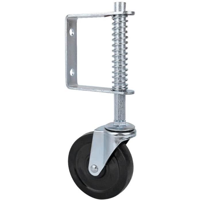 4 " roulettes Pivotantes, Roue de Portail en Caoutchouc, Roulette ...