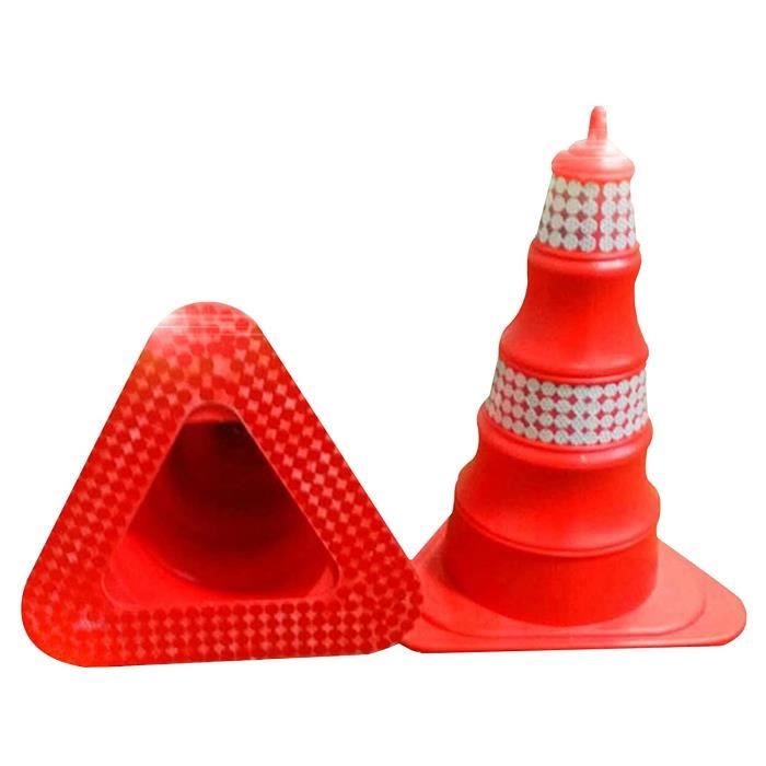 Cône de route - panneau davertissement de barricades de cône de route ...