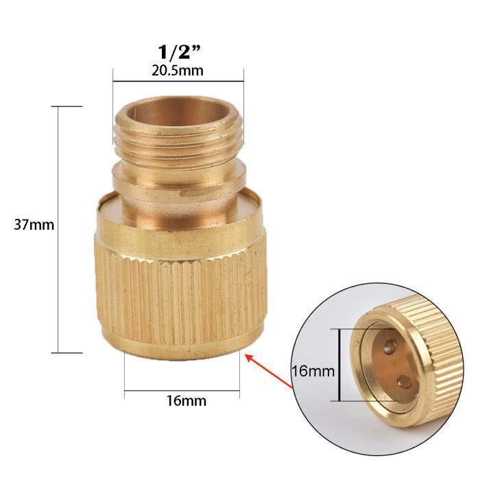 Pièce détachée arrosage,Connecteurs rapides pour tuyaux d'arrosage,filetage 1-2-3-4 ...