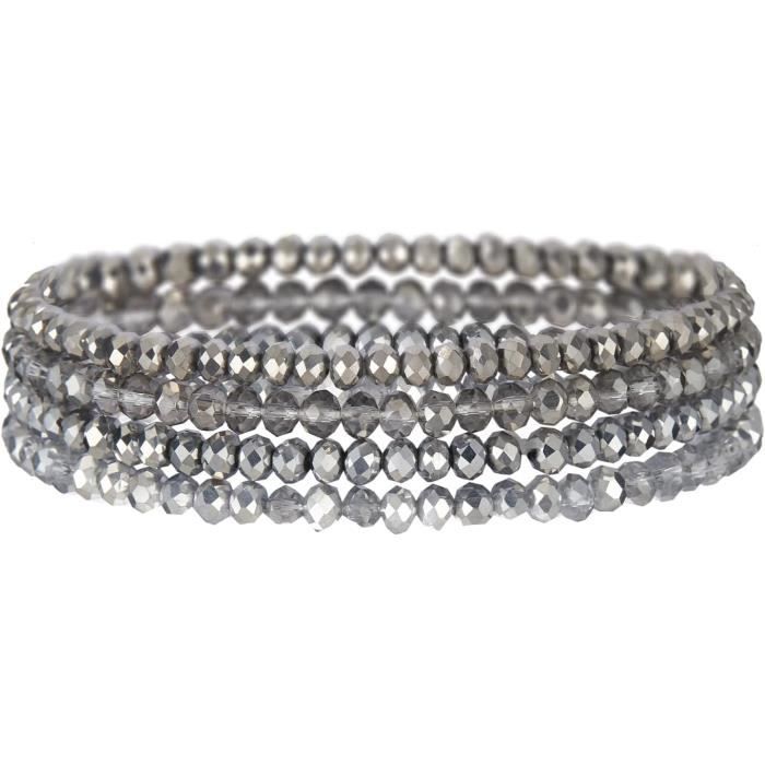 Bracelet Boheme En Perles Pour Femme Bracelet De Perle Cristaux ...