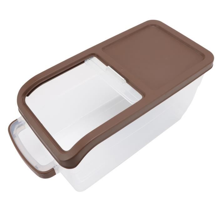 Fdit Boîte de stockage de riz Boîte de rangement transparente pour riz ...