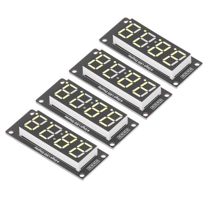 GOTOTOP Tube numérique à 4 chiffres 4 Set 4 Digit Digital Tube LED ...