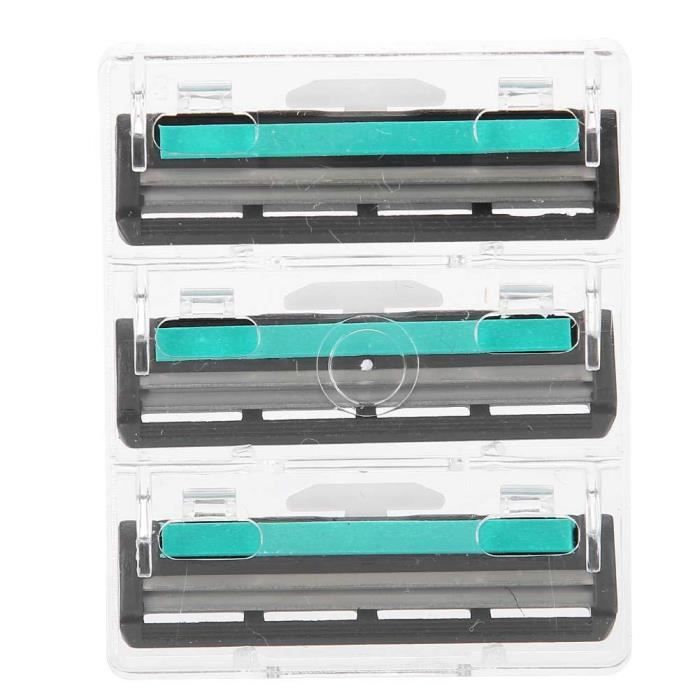 Hililand lames de rasoir classiques 2 lames de rasoir de rasage du ...