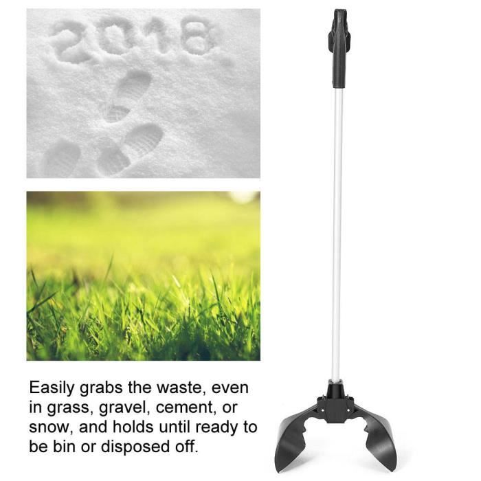 Pelle de merde de chien Balck Dog Poop Scoop Dirt Picker Outil de ...