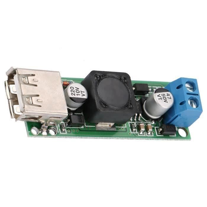 Qualité-Module convertisseur DC-DC Module abaisseur de tension DC-DC 12V24V 6V-32V à 5V QC30 ...