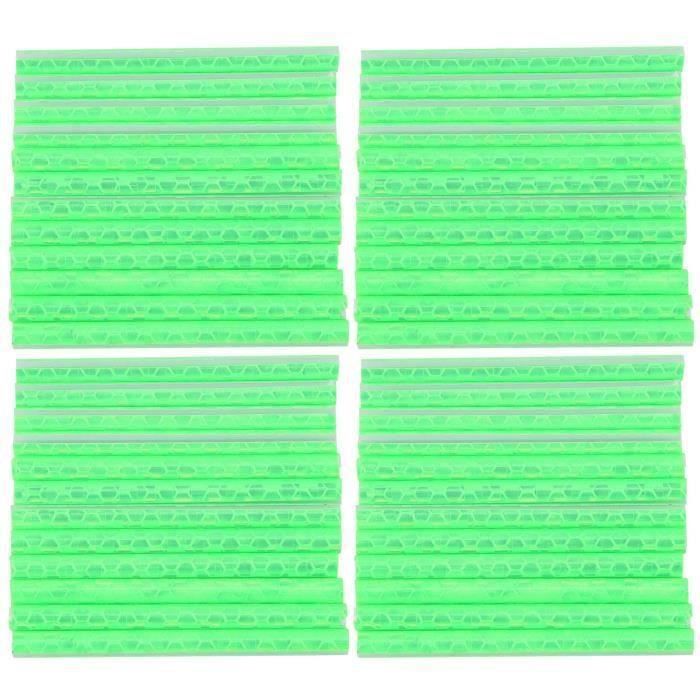 NO.2948-Réflecteur de rayon de vélo rayon de jante de roue de vélo vert ...