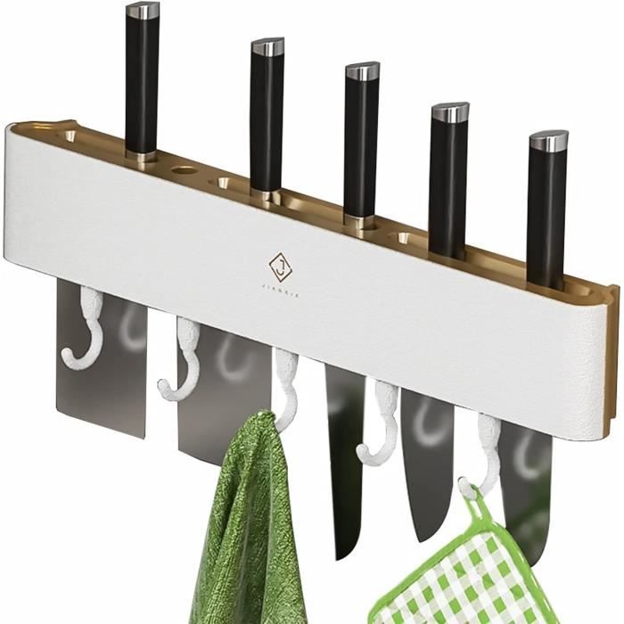 Porte-Couteau De Cuisine De Porte-Couteaux Mural Porte-Couteaux Support ...