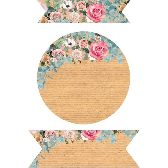 Affichesstore 30309 - Lot de 65 s - 5 Feuilles de 13 Etiquettes ...