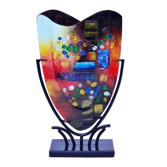 Vase onde fuji 22x37 cm - Table Passion Multicolore - Cdiscount Maison