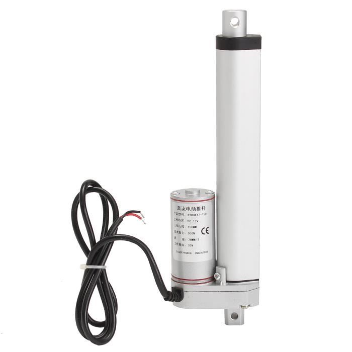Verin Actionneur Linéaire Moteur Actuateur Electrique 500N Course 150mm ...