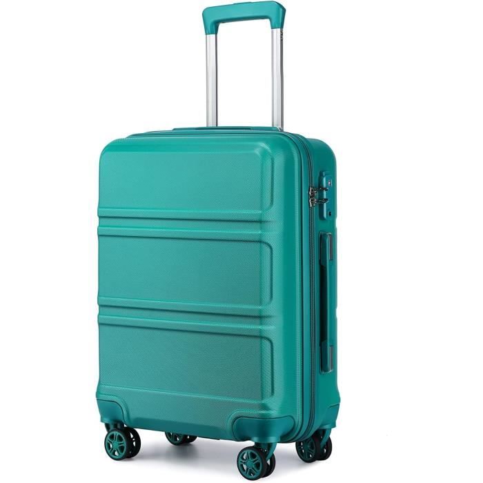 Valise De Voyage Rigide Abs Valises Moyenne 65Cm À Main À 4 Roulettes ...