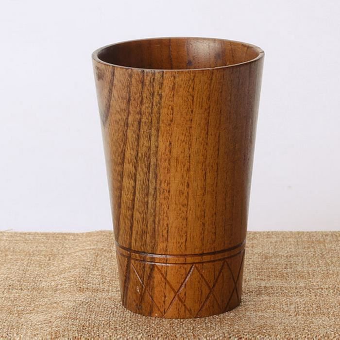 Mug en Bois - UNBRANDED - MAZAGRAN - Vintage - Cylindrique - 1 Pièce ...