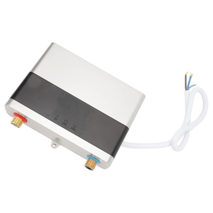 Chauffe-eau électrique instantané sans réservoir Chauffe-eau électrique instantané 6000W ...