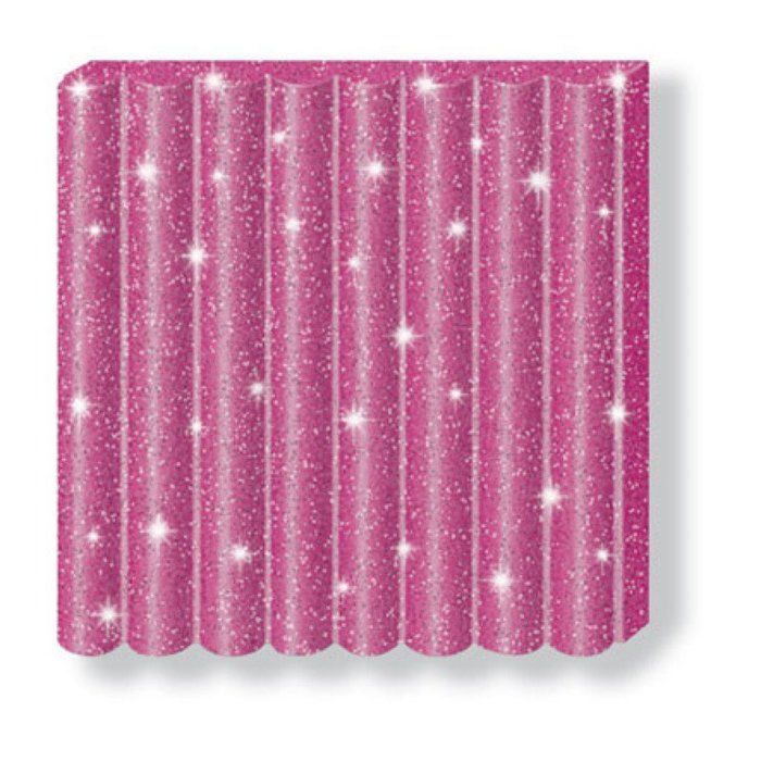 Jeu de pâte polymère LA FOURMI Fimo kids - modèle rose scintillant ...