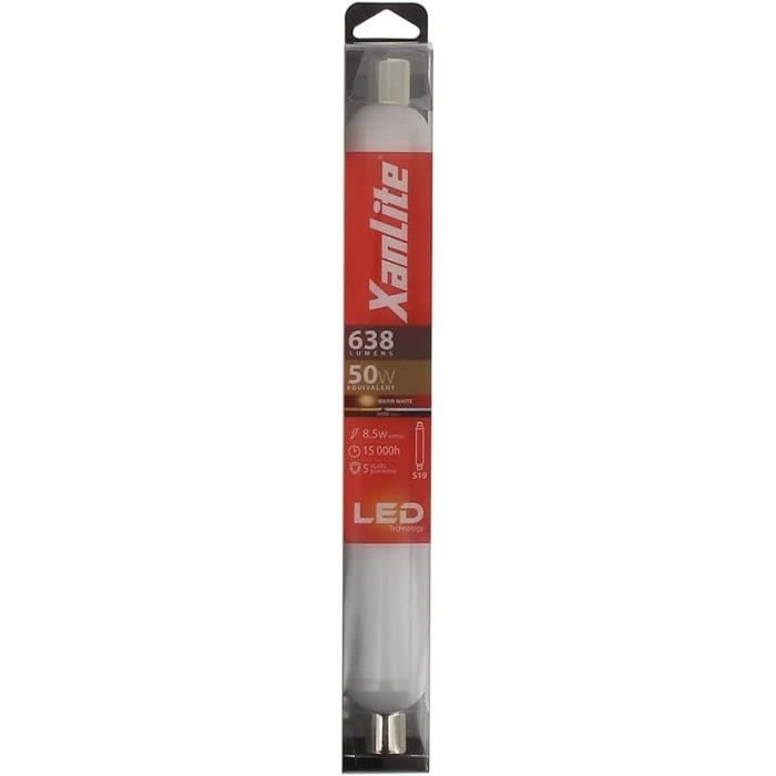 Tube Led Neon Classique Culot S19 - Plafond Angle Éclairage 160°- 7W ...