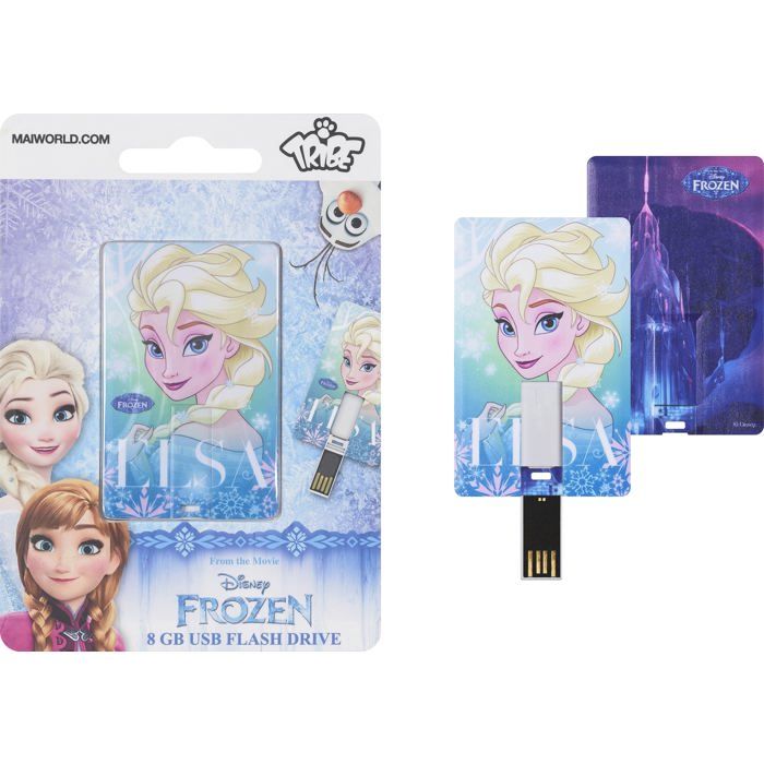 TRIBE Clé USB Frozen Elsa - 8 Go - Cdiscount Informatique