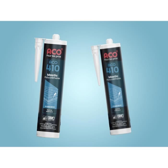 C410-000300A 410 Mastic Polyuréthane Pu, Joints & Fissures, Blanc ...