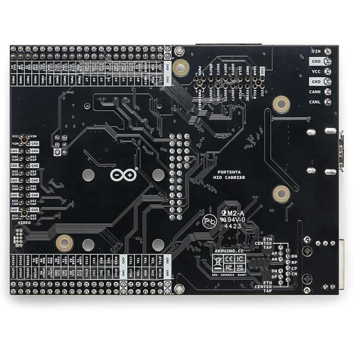 Carte d'extension - Arduino - Portenta Mid Carrier - Ethernet - USB ...