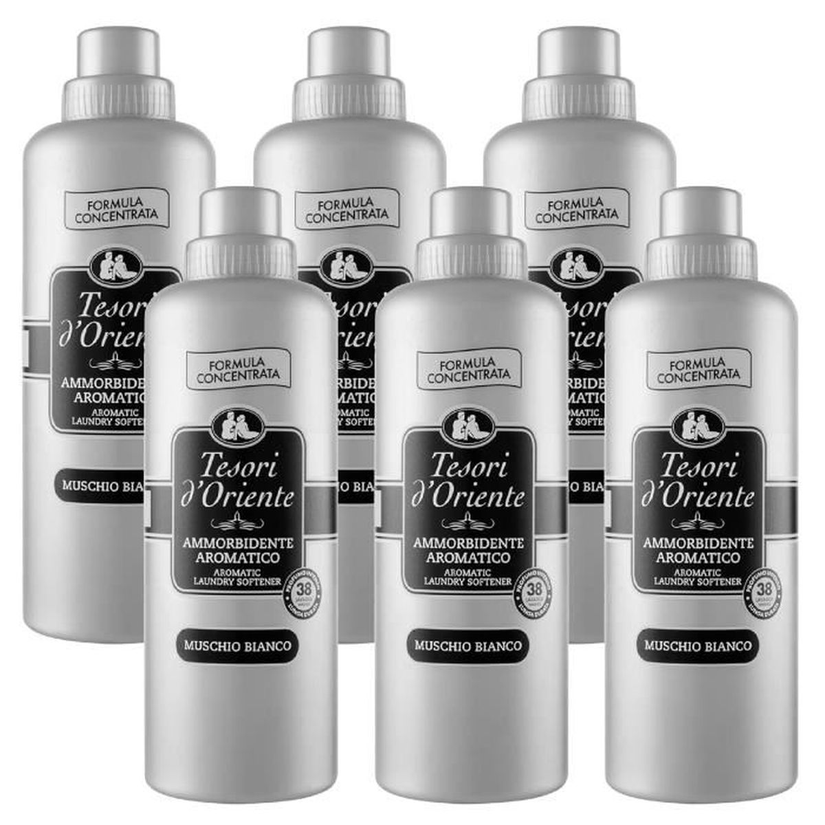Tesori D Oriente Ammorbidente Aromatico Adoucissant Concentr 6x760 Ml