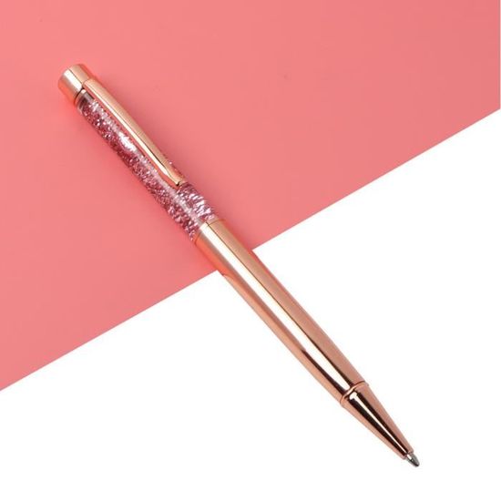Stylo,GENKKY – stylo à bille de luxe 0.7mm,créatif,flux d'huile,cristal ...