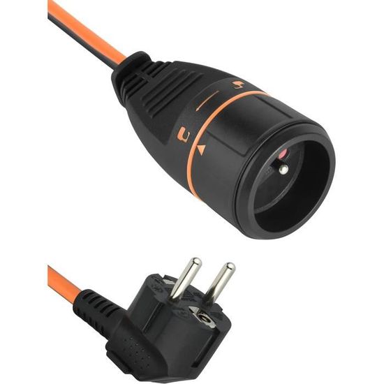 57036A Rallonge Prolongateur 20M 3G1.5Mm Femelle Français Electralock ...