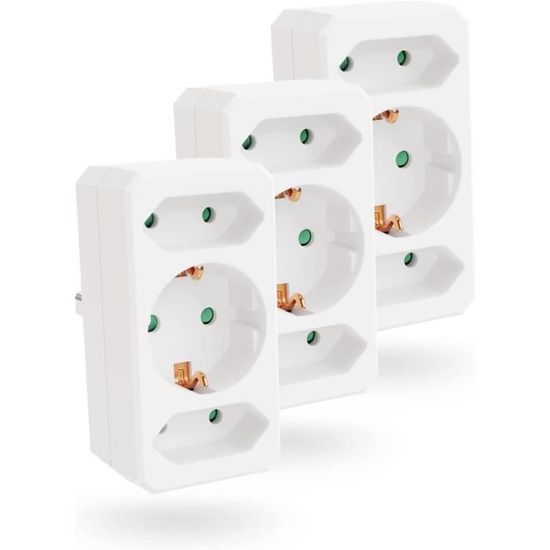Greate 3X Multiprise Electrique Avec Max 3500W - Prise Electrique ...
