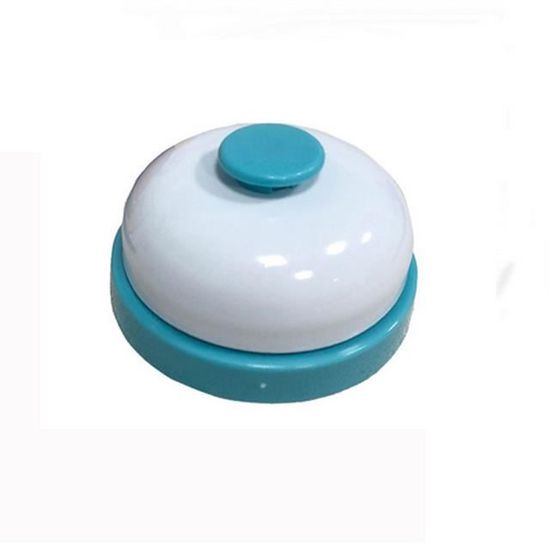 CLOCHE DE SERVICE,Bleu-7.3x4.5cm--Sonnette de Service à pression ...