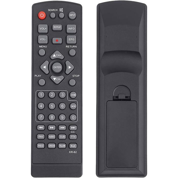 Replacement T2 Digital Tv Remote Control For Kr-50 Tv Universal Remote ...